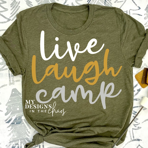 Live Laugh Camp - Etsy
