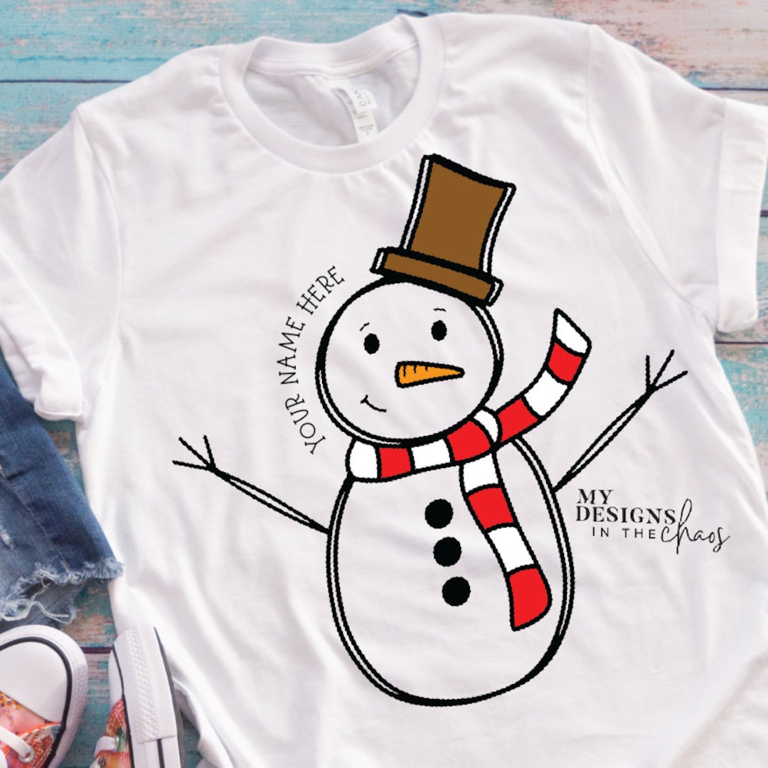 Snowmen Outline SVG, Snowmen Svg Cricut and Silhouette, Christmas Svg ...