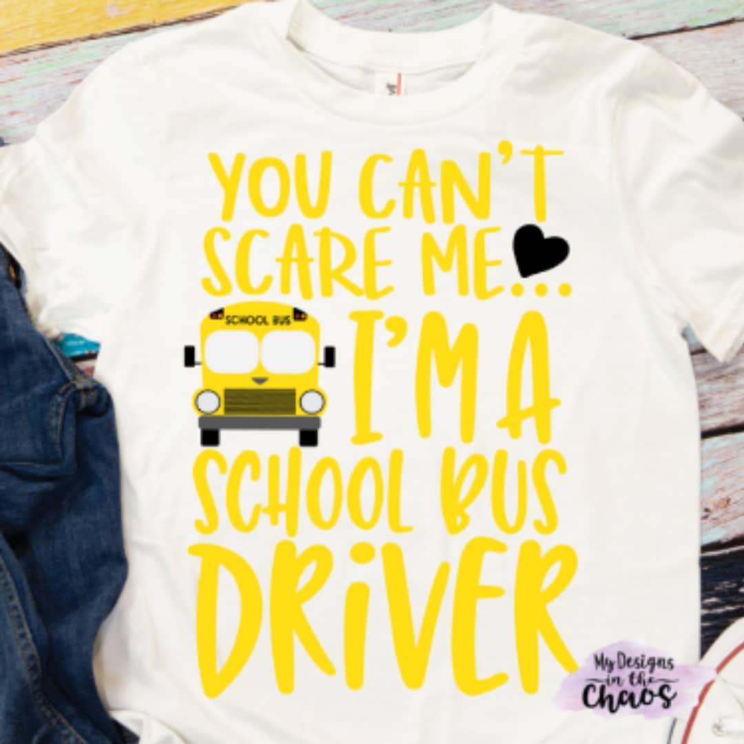 School Bus Driver SVG /school Bus Driver Png / School Bus Cutting File ...