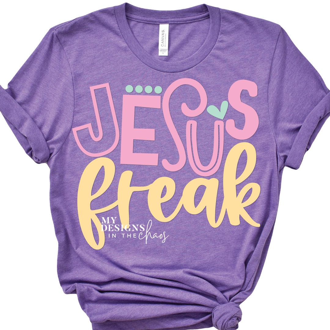 Jesus Freak SVG/ Jesus PNG / Jesus Freak Cutting File for Silhouette ...