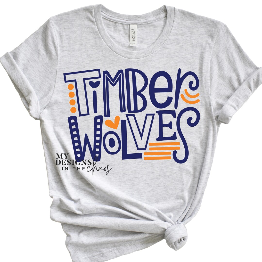 Timberwolves PNG / Timberwolves Sublimation File for Silhouette Cricut ...