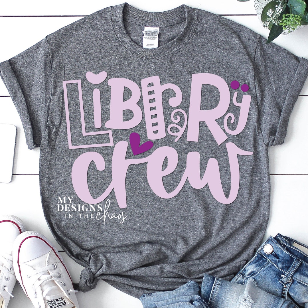 Library Helper Svg/ Library Teacher SVG Cutting File for Silhouette or ...