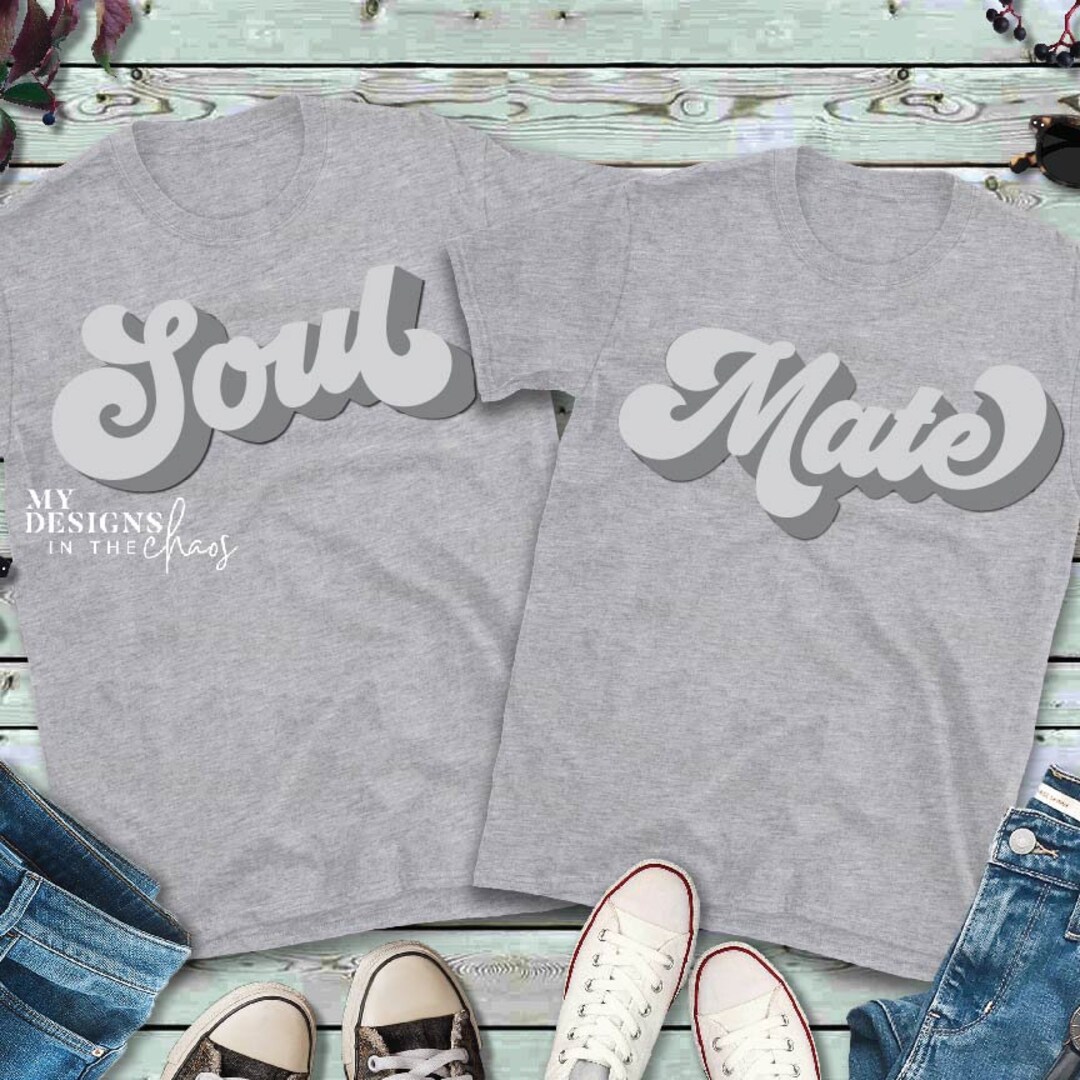 Soul Mate SVG Cutting File Bundle for Silhouette and Cricut, Engagement ...
