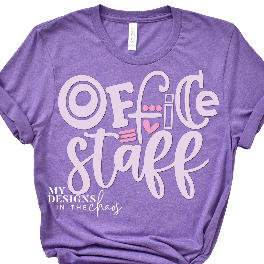 Office Staff SVG/ Front Office Staff T-shirt SVG Cut File Silhouette or ...