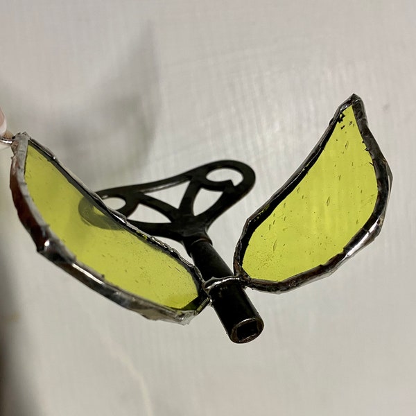 Stained Glass Skeleton Key - Etsy