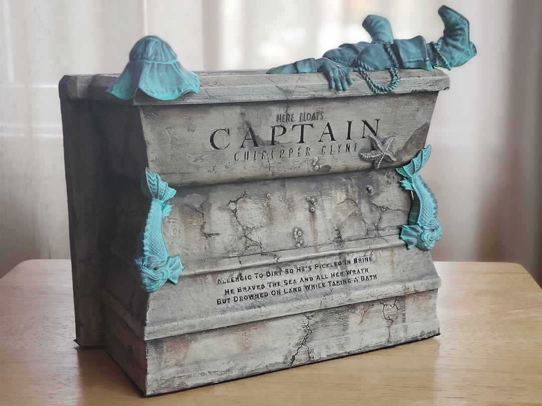 Haunted Mansion Captain Culpepper Clyne's Crypt - Etsy