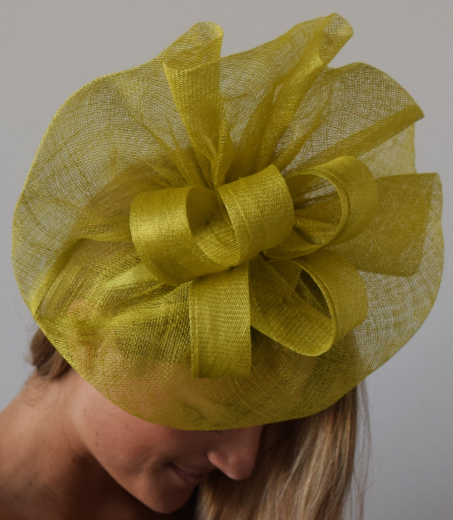 Tia Large Bright Red Fascinator Royal Wedding Hat Kentucky - Etsy