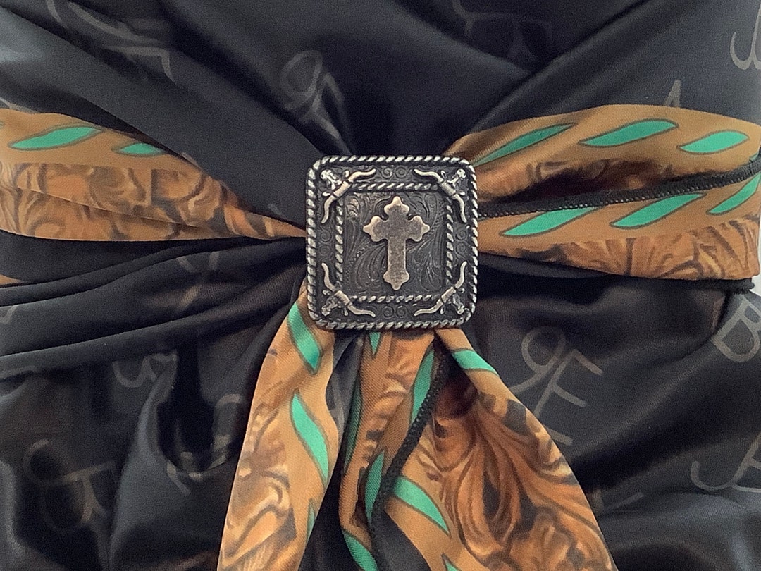 Wild Rag Silk Scarf Slides Western Wear Accessories - Etsy