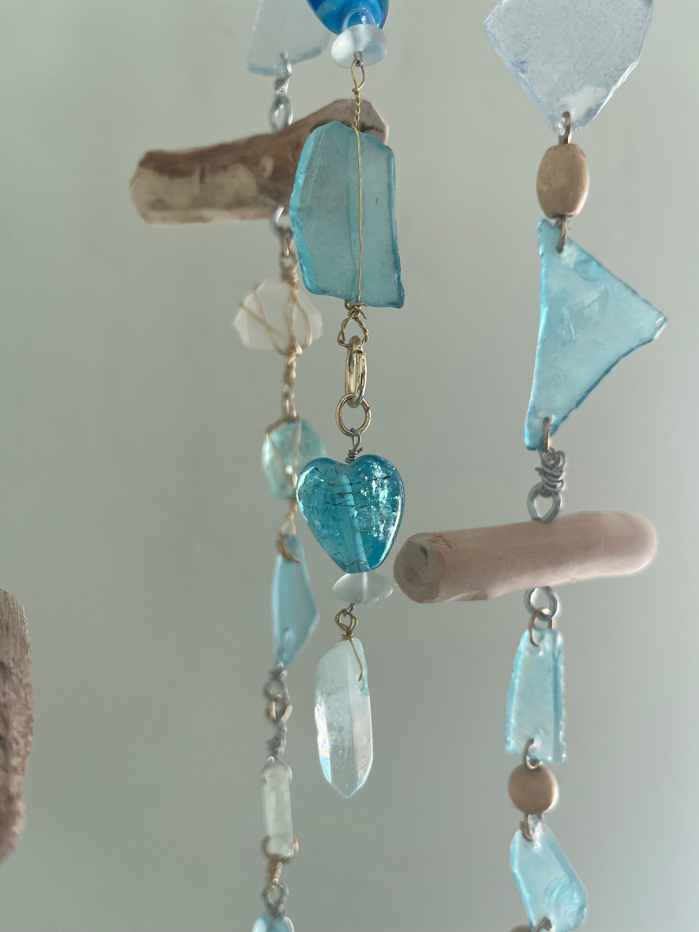 Blue as Ocean Mobile Sun Catcher - Etsy