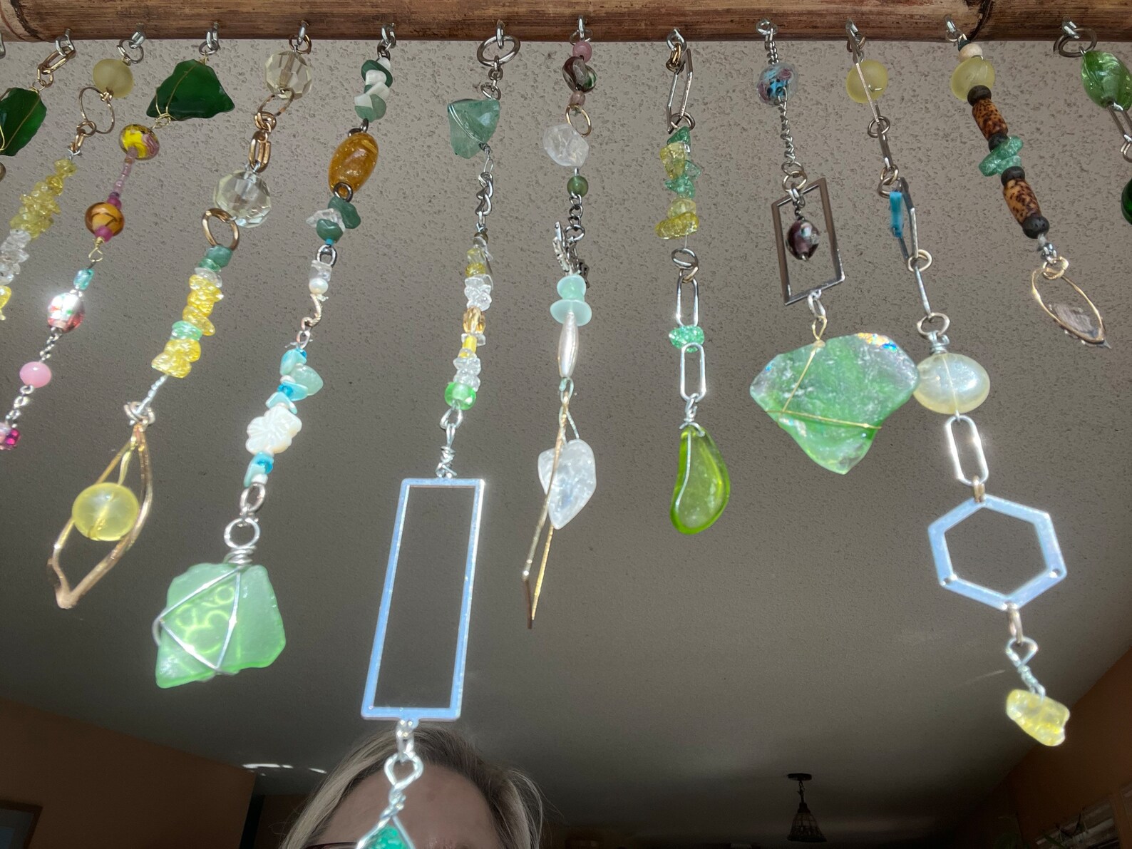 Window Valance From the Sea and Beautiful Glass Beads N Things ...