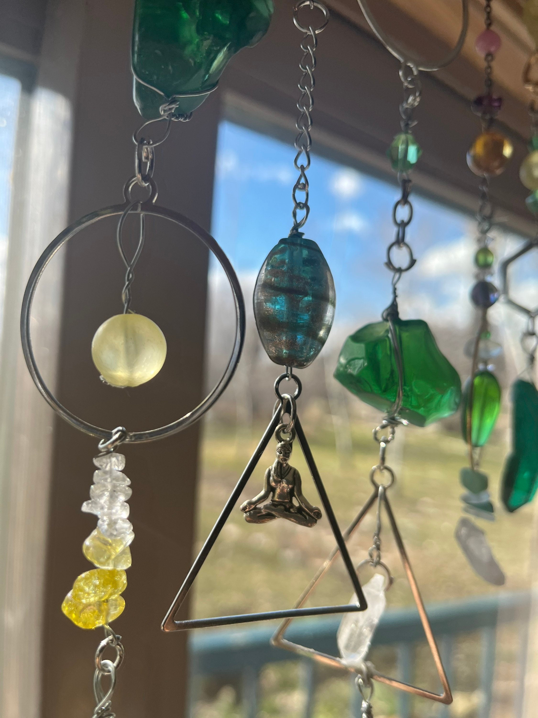 Window Valance From the Sea and Beautiful Glass Beads N Things ...