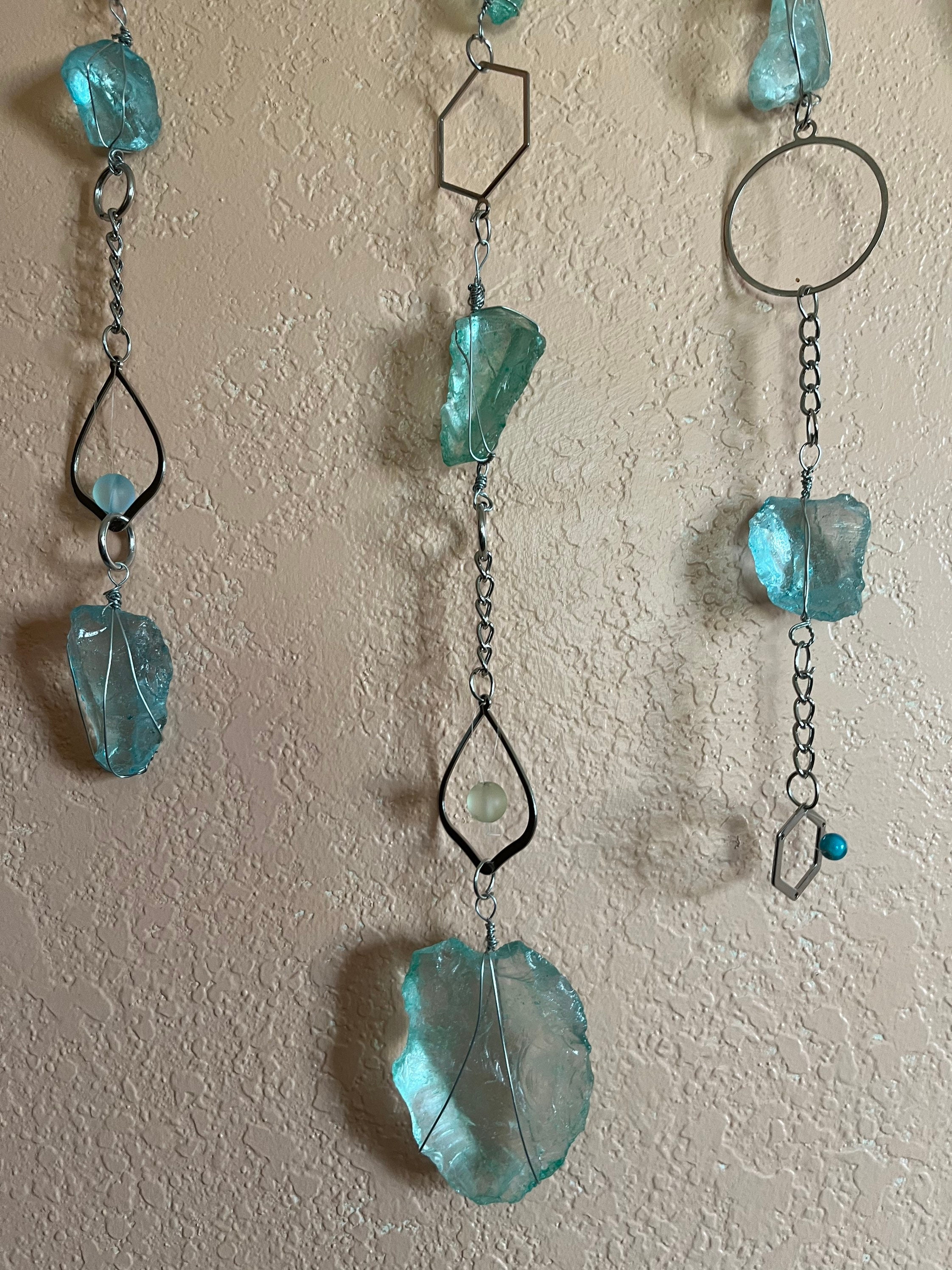 Beach Glass Ocean Colors Window Valance - Etsy