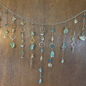 Beach Glass Ocean Colors Window Valance - Etsy