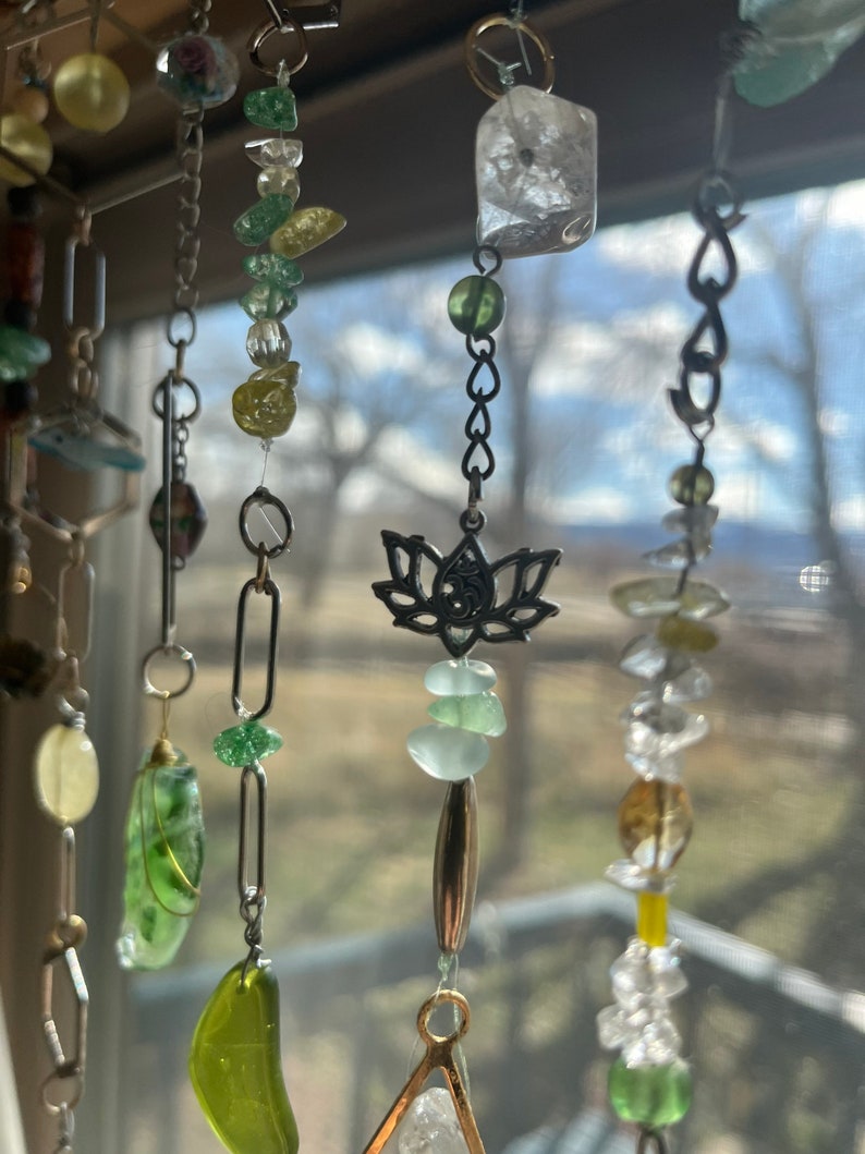 Window Valance From the Sea and Beautiful Glass Beads N Things ...