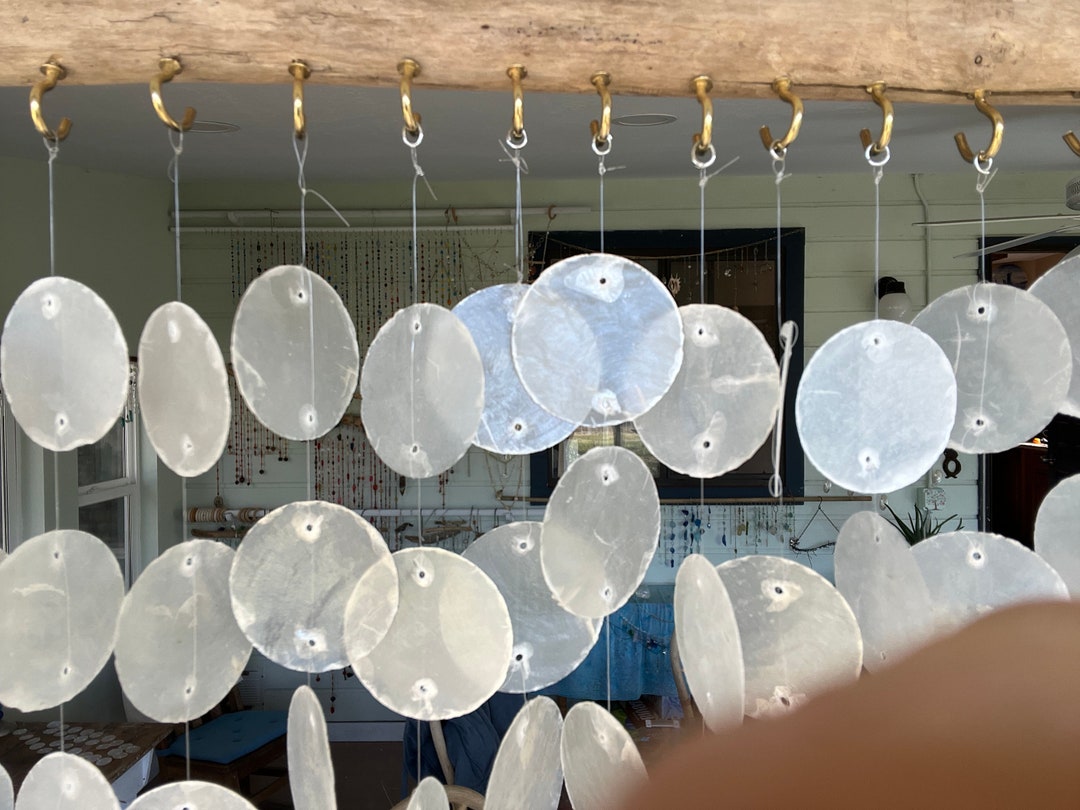 Capiz Shell Chime Window Valance Art - Etsy