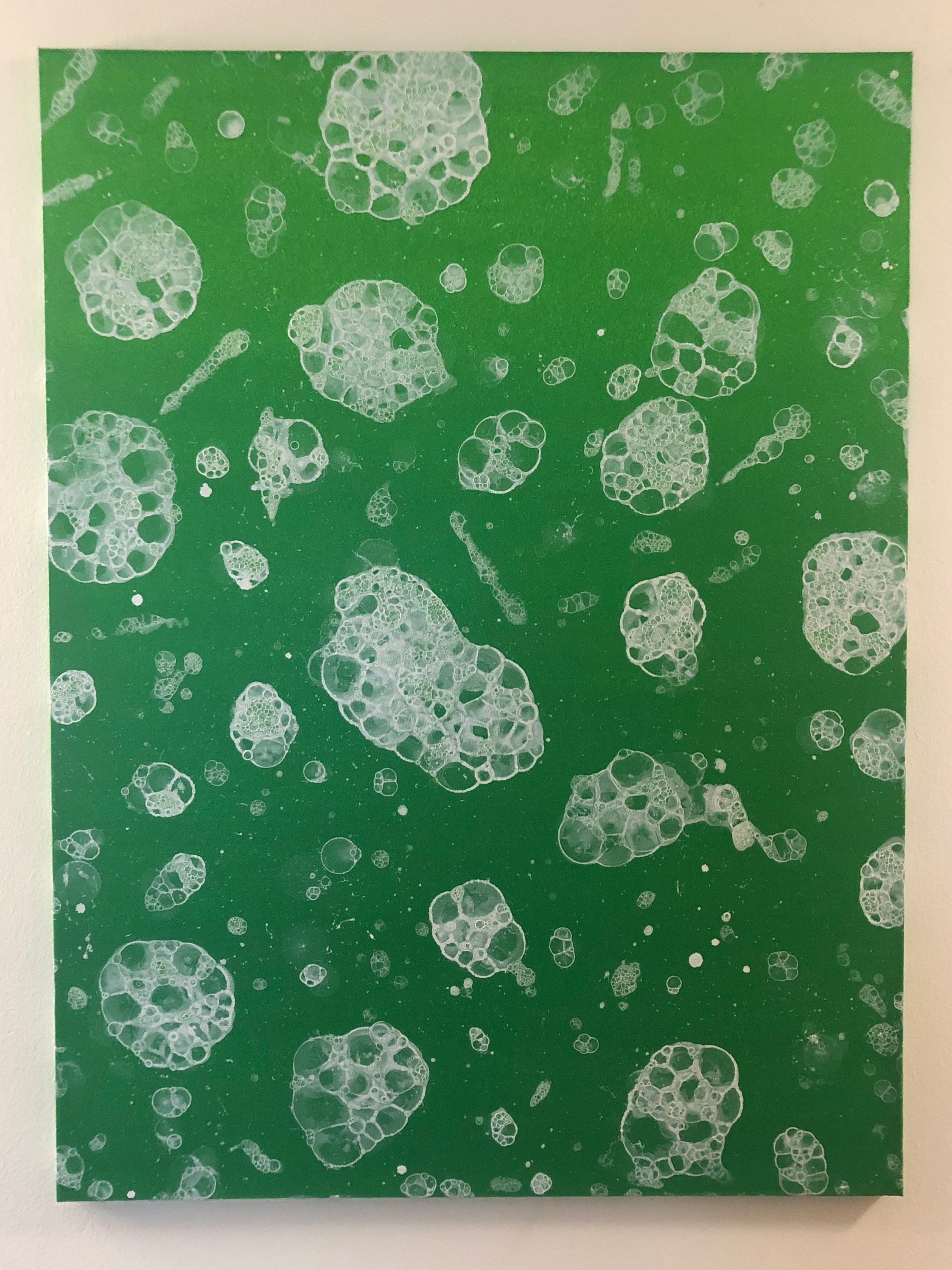 Under A Microscope Chalkboard Drawing 30x40inch Canvas - Etsy