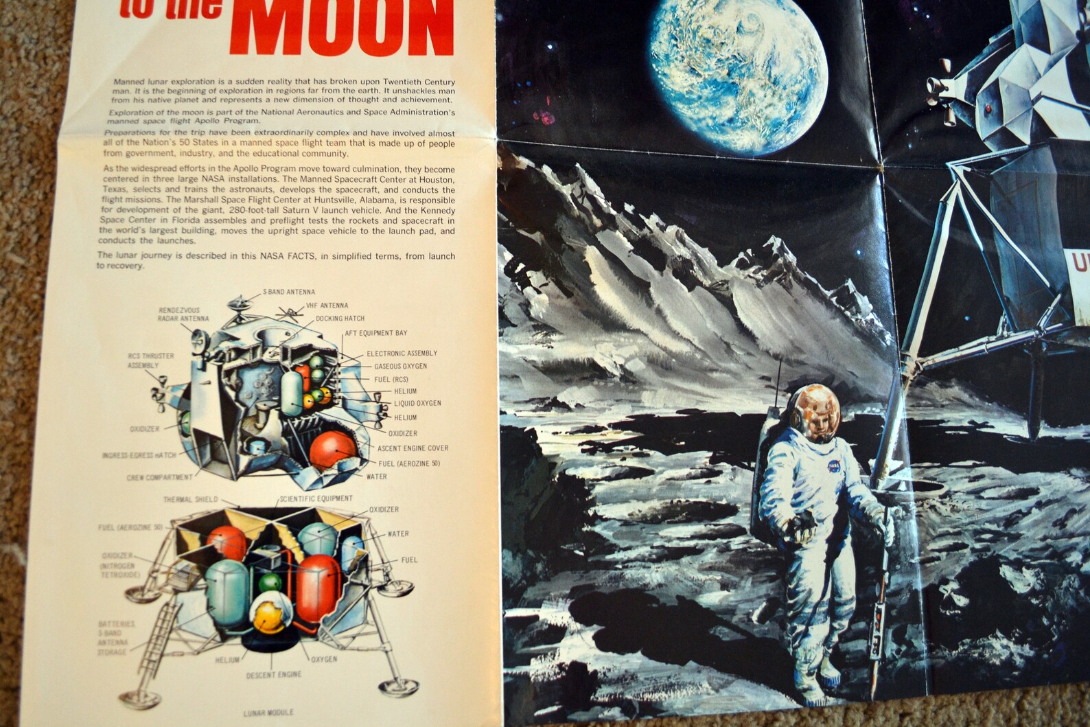 NASA Poster, Moon Poster, Lunar, Rocket, Apollo 13, Apollo 11, - Etsy