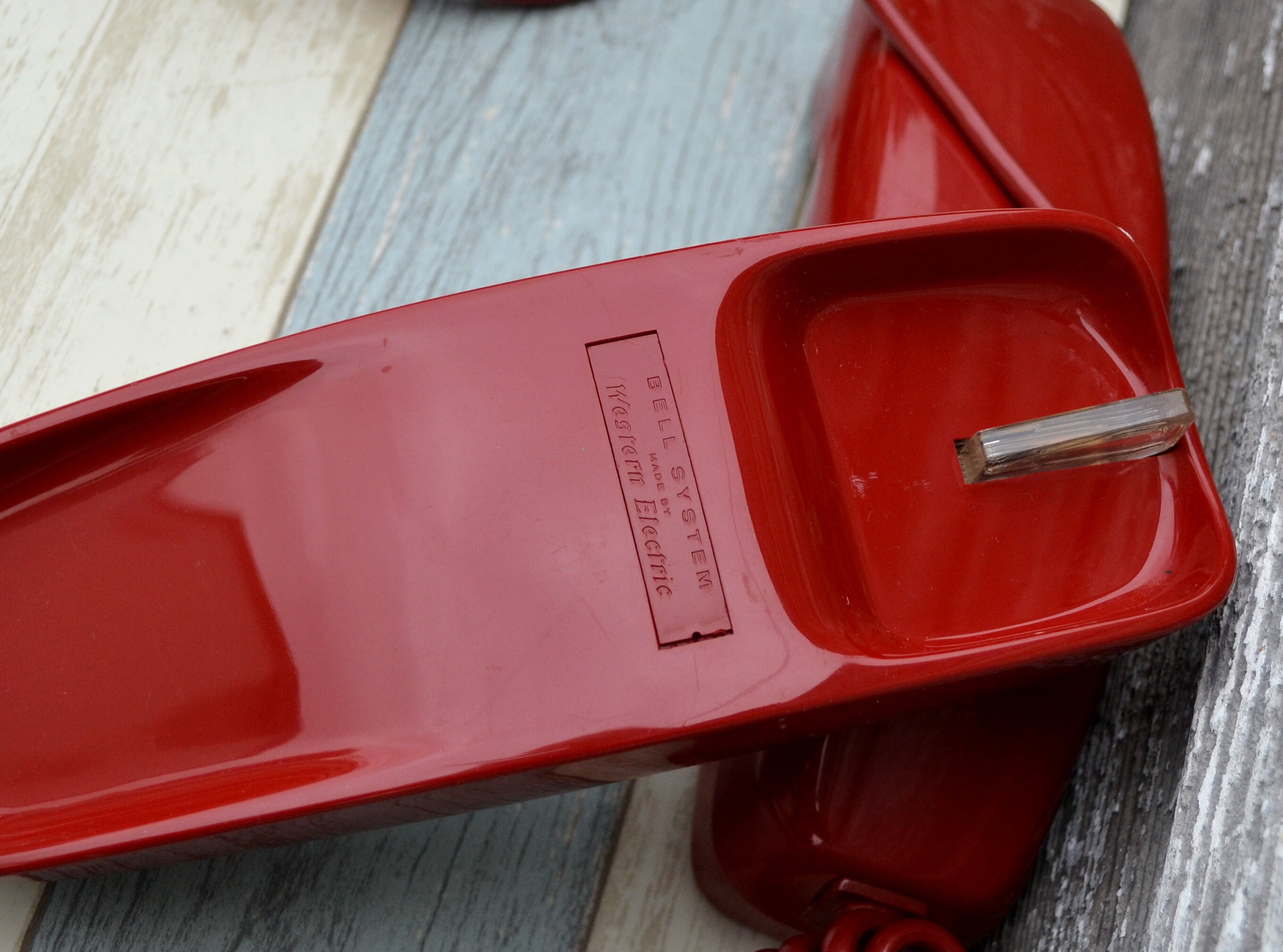 Red Hot - Hot Line - Cherry Red Trimline Rotary Dial Phone - MCM - Bell ...