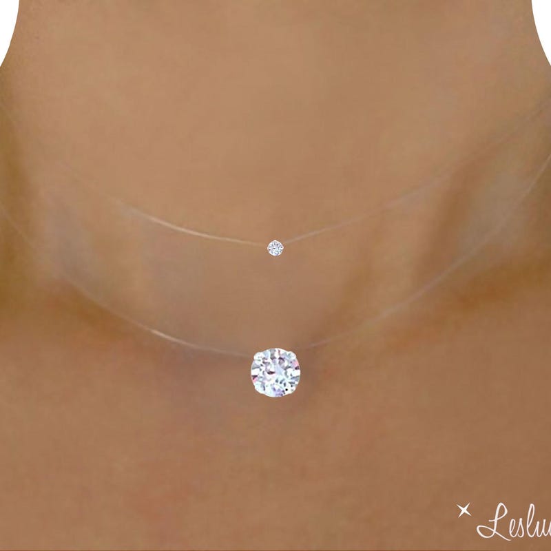 Invisible Dew Necklace - Etsy Canada
