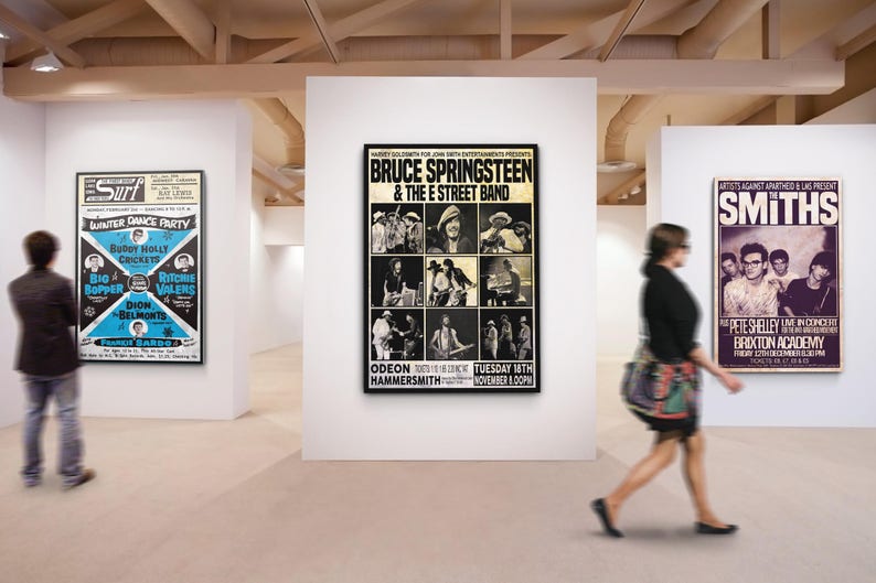 Sex Pistols 1976 First Uk Tour Concert Prints Or Poster Etsy