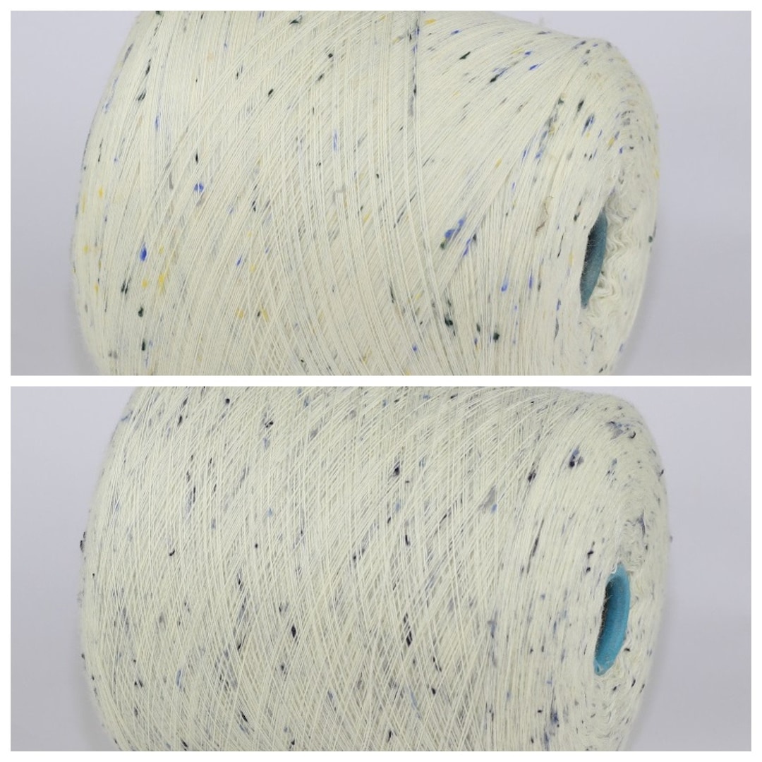 Merino/silk Tweed Yarn on Cone, Hand Knitting, Machine Knitting, 100 G ...