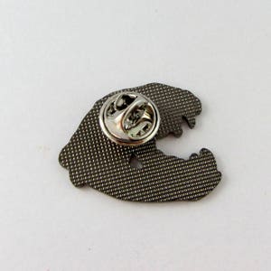 Bobby Badger - Enamel Pin - Badger Skull - Etsy