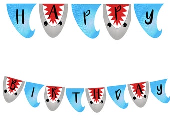 Holy Shark Sharknado & Jaws Banner Printable Download - Etsy