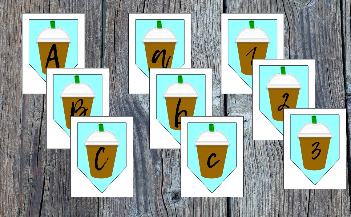 Frappe Birthday Banner - Etsy