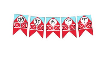 Burgundy Bridal Shower Banner Letters Printable, Red Pink Banner ...
