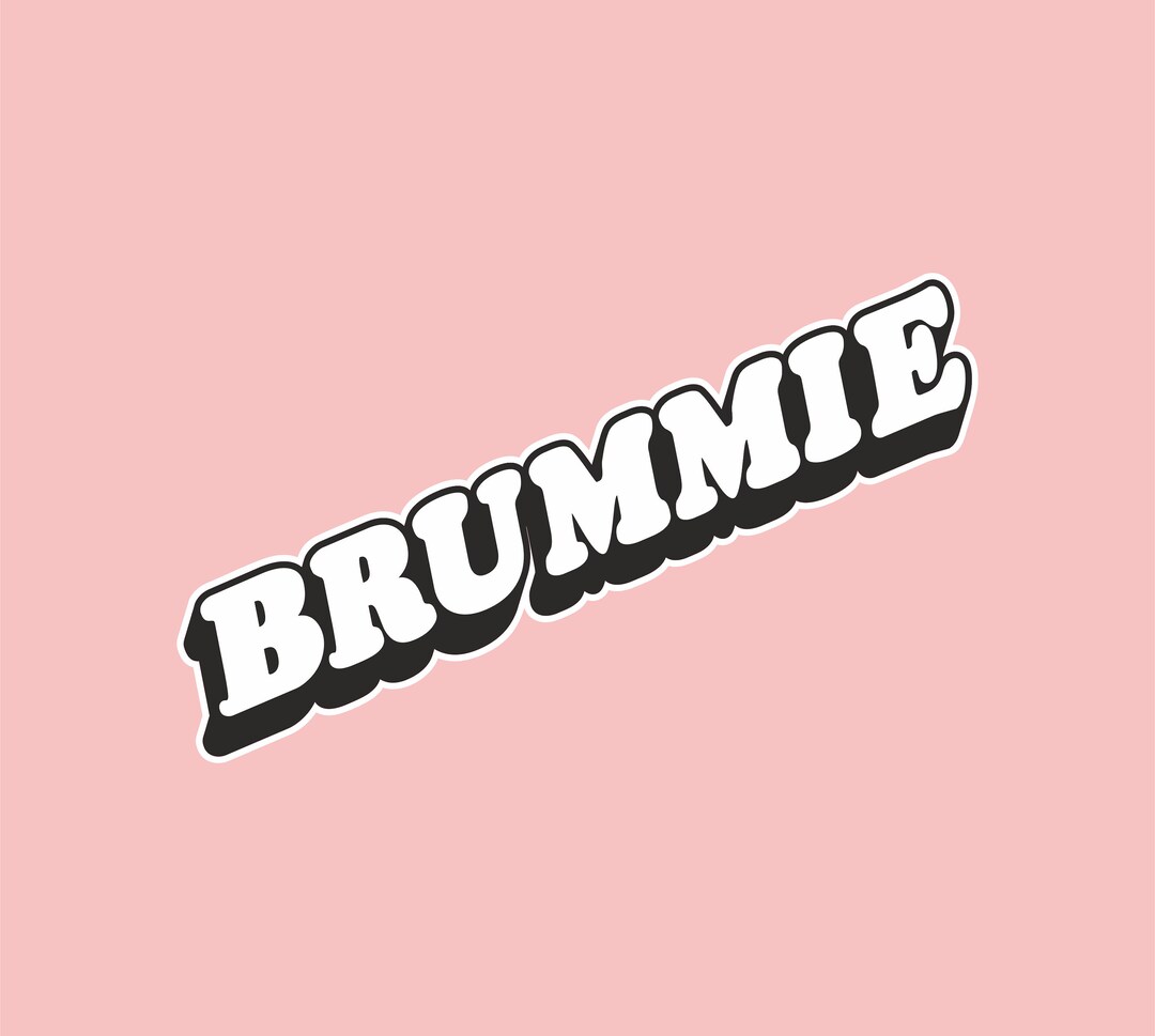 Retro Brummie/birmingham Vinyl Sticker - Etsy