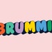 Rainbow Brummie/birmingham Wall Print/art - Etsy