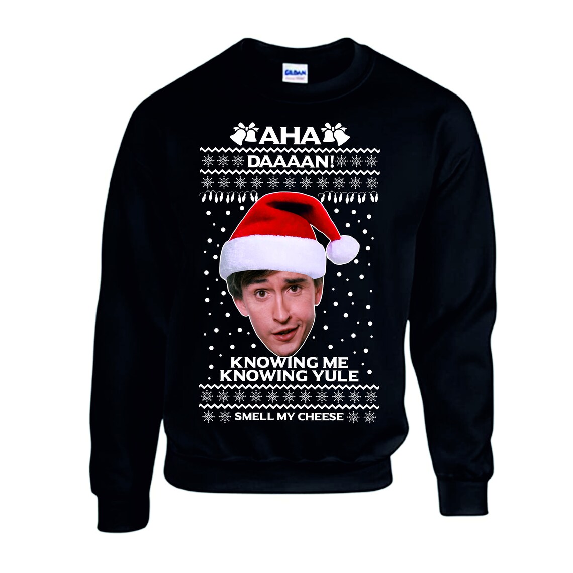 Alan Partridge Funny Christmas jumper/sweatshirt | Etsy