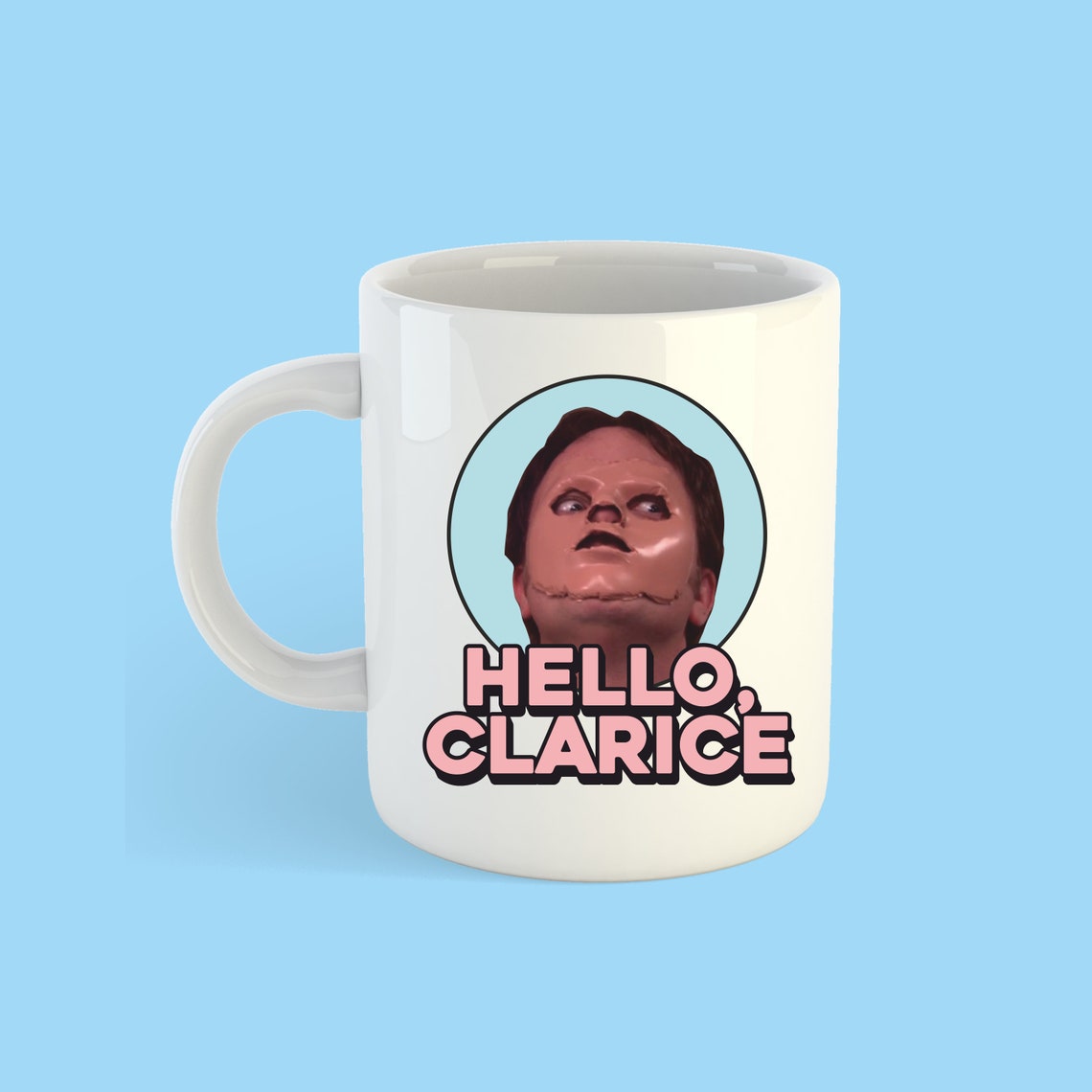 The Office US Dwight Hello Clarice Mug - Etsy Australia