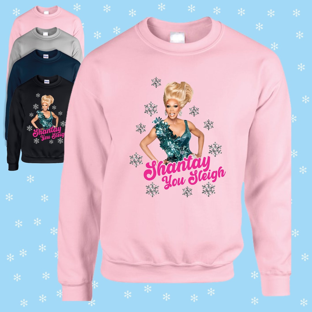 Rupaul Shantay You Sleigh - Drag Queens - Super Glittery Christmas ...