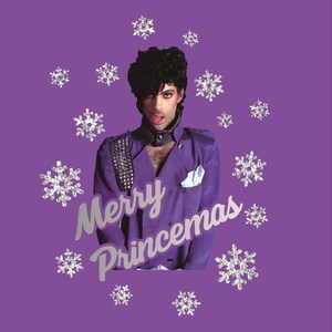 Prince Purple Glitter Merry Princemas Christmas Jumper/sweatshirt Red ...