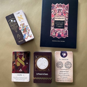 The Mystical Keys Set, Unique Occult Cards for Tarot Reading and ...