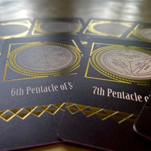 The Mystical Keys Set, Unique Occult Cards for Tarot Reading and ...