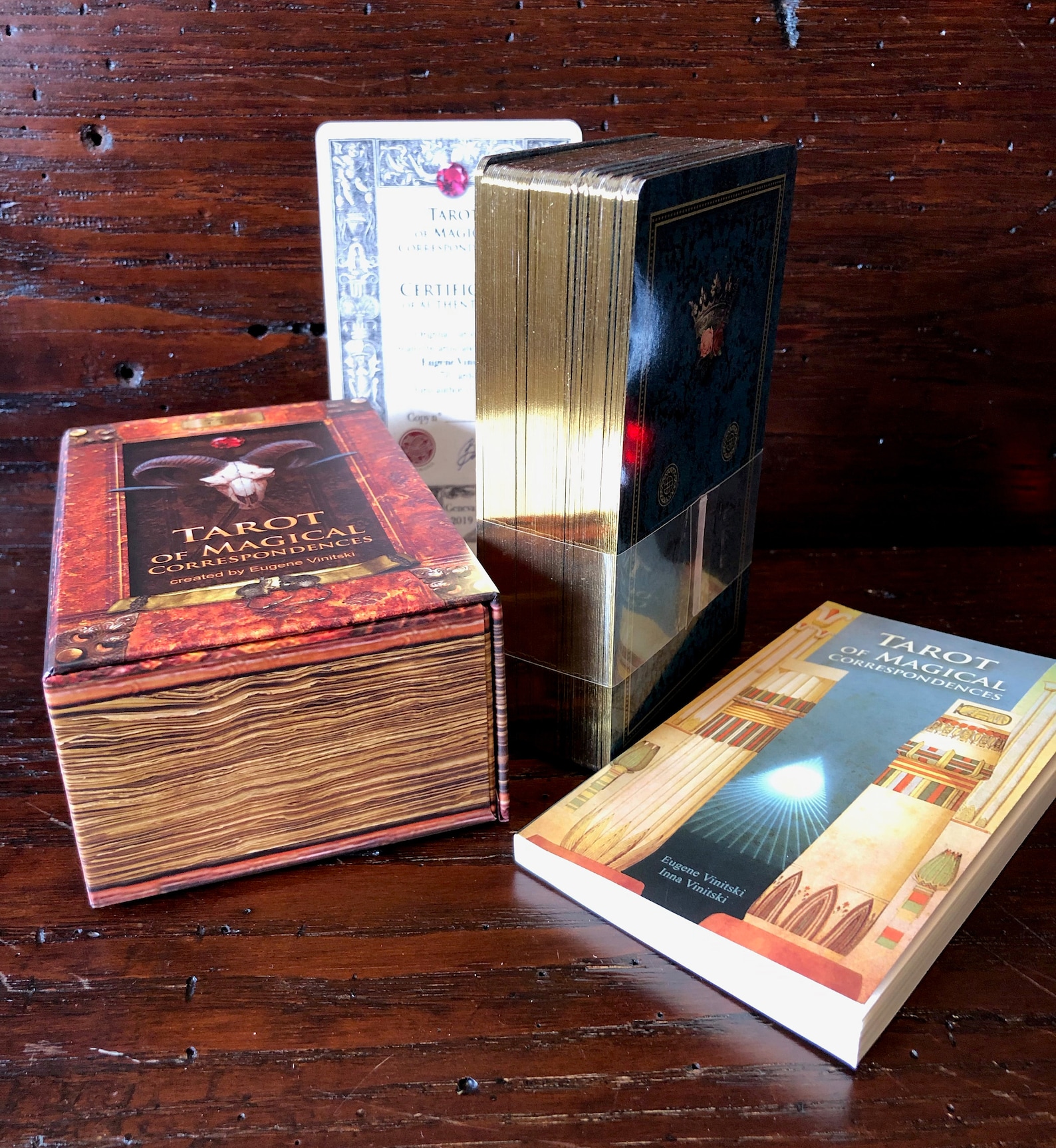 Tarot of Magical Correspondences Kabbalistic Cards Unique - Etsy Hong Kong