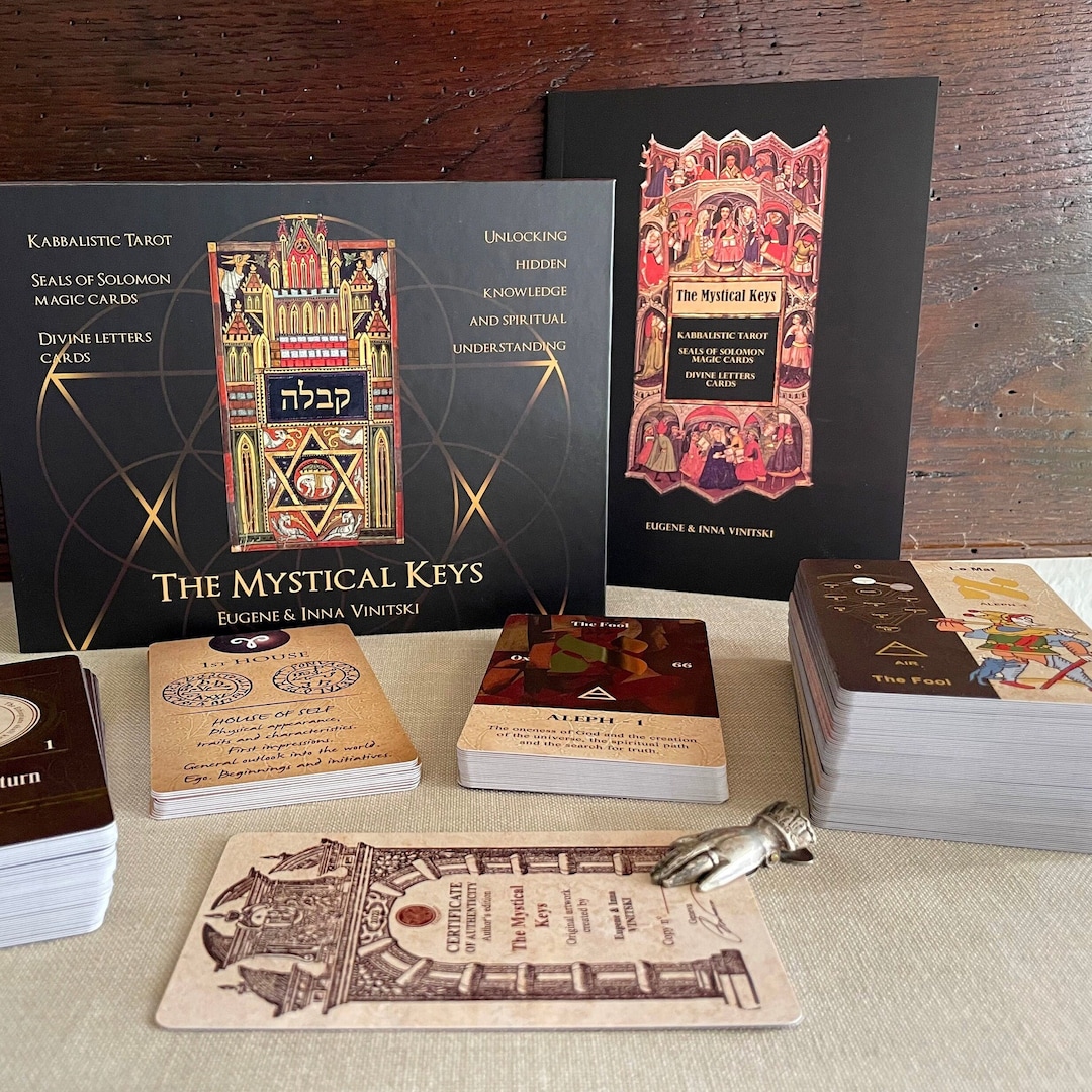 The Mystical Keys Set, Unique Occult Cards for Tarot Reading and ...