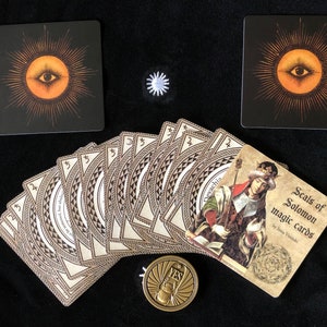 Seals of Solomon Magic Cards, Talismans of King Solomon, Key of Solomon ...