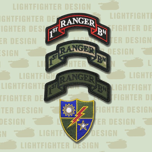 1st Ranger Patch - Etsy