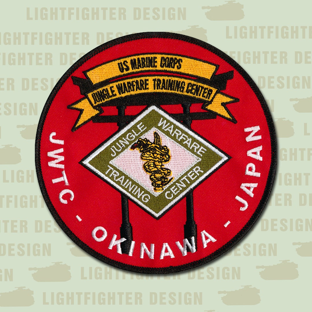 USMC Jungle Warfare Training Center Patch - Okinawa JWTC - 5" - Etsy