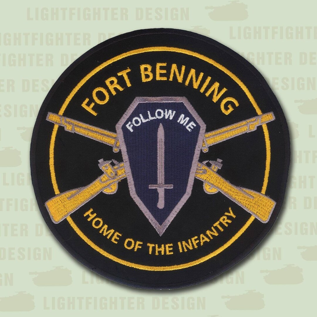 US Army Infantry - (11B) Fort Benning, Georgia - Embroidered Patch ...