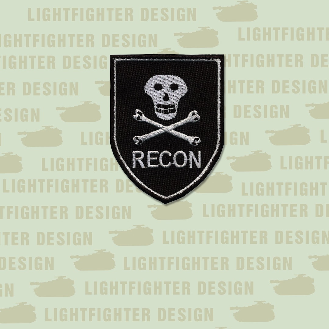 Scout Platoon - US Army Ranger - Recon - Recondo Embroidered Patch - 3 ...
