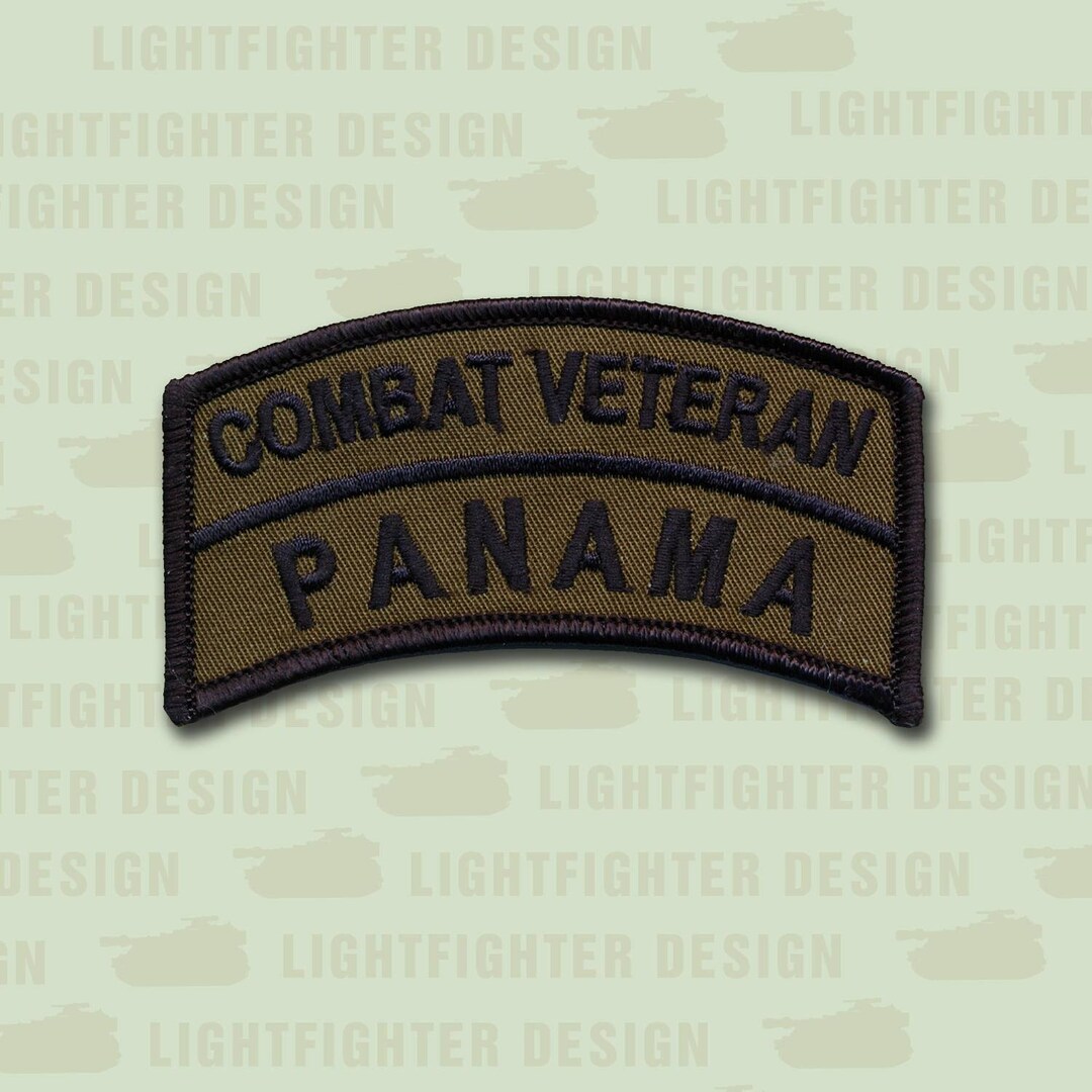 Operation Just Cause Patch OD Combat Veteran Tab 3 1/2 - Etsy