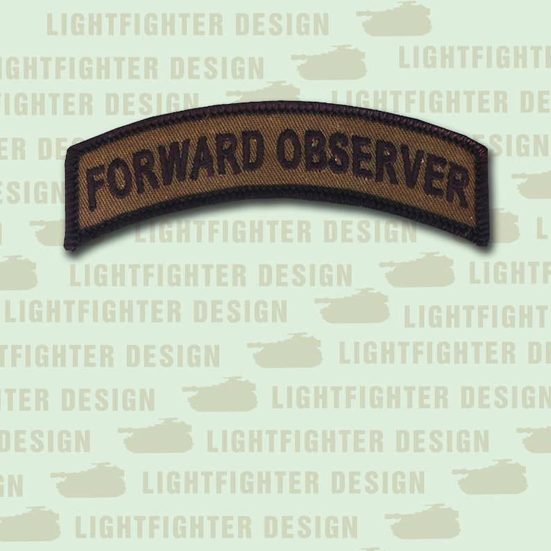 Forward Observer Tab OD GREEN 3 1/2 X 1 - Etsy
