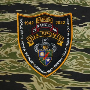 US Army Ranger - 80 Year Anniversary Patch - Sua Sponte Airborne Recon ...