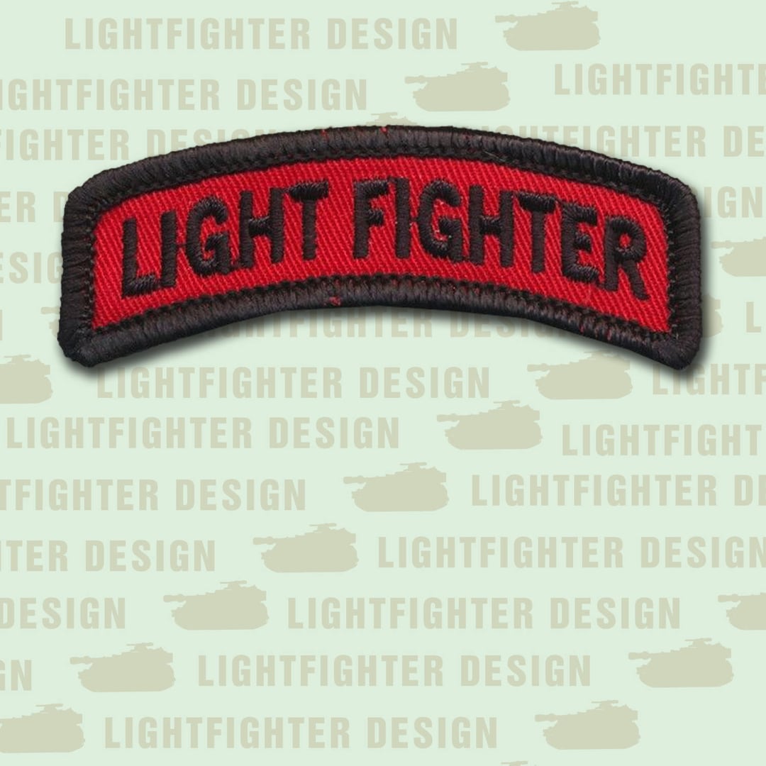 7th Infantry Division Light Fighter Tab - 2 1/2" X 1" - DRESS Green ...