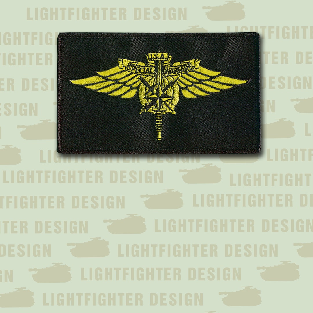 USAF Special Warfare Embroidered Patch With Hook and Loop Backing - 4 3 ...