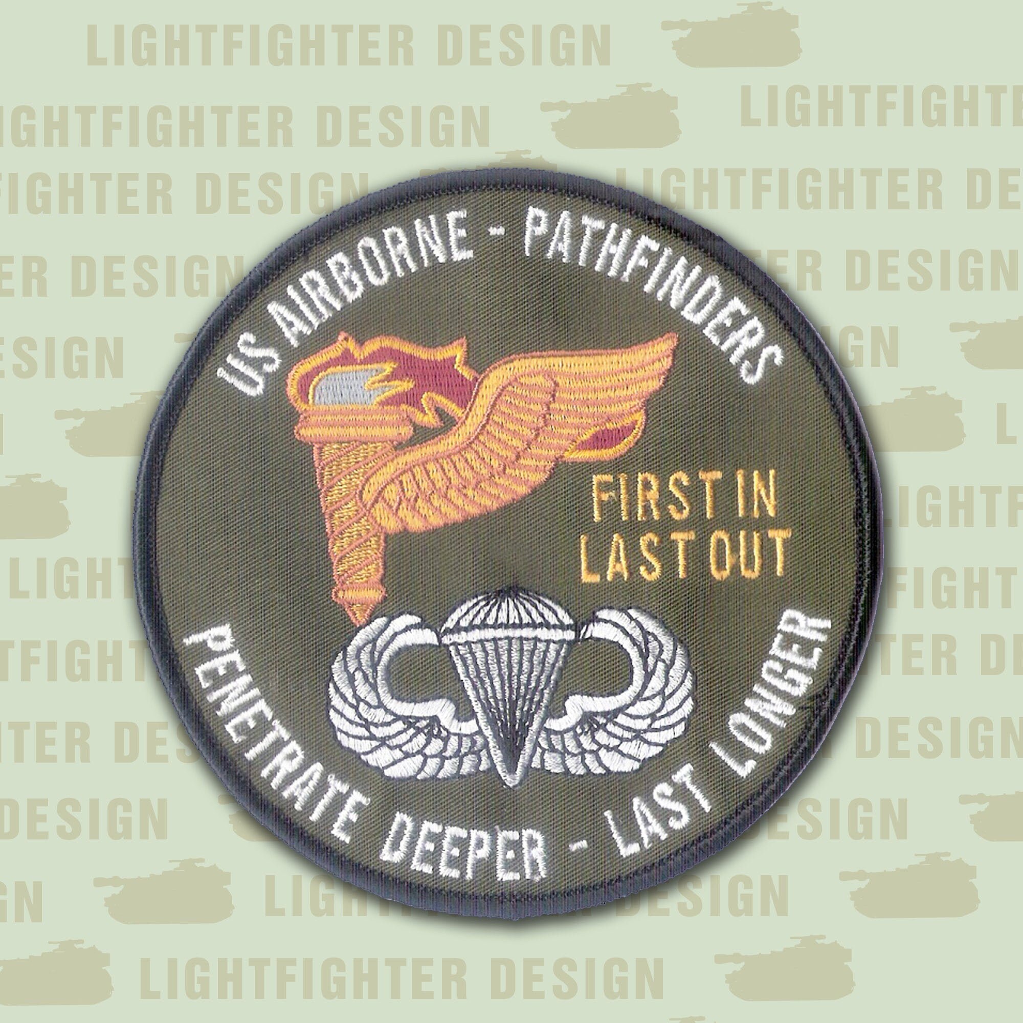 4 5/8 Embroidered Pathfinder Patch Wax | Etsy